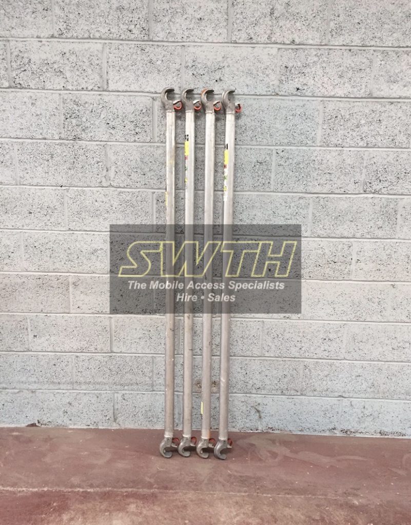 4 x Boss Youngman 2.5m Length Horizontal Scaffold Tower Braces – SWTH ...