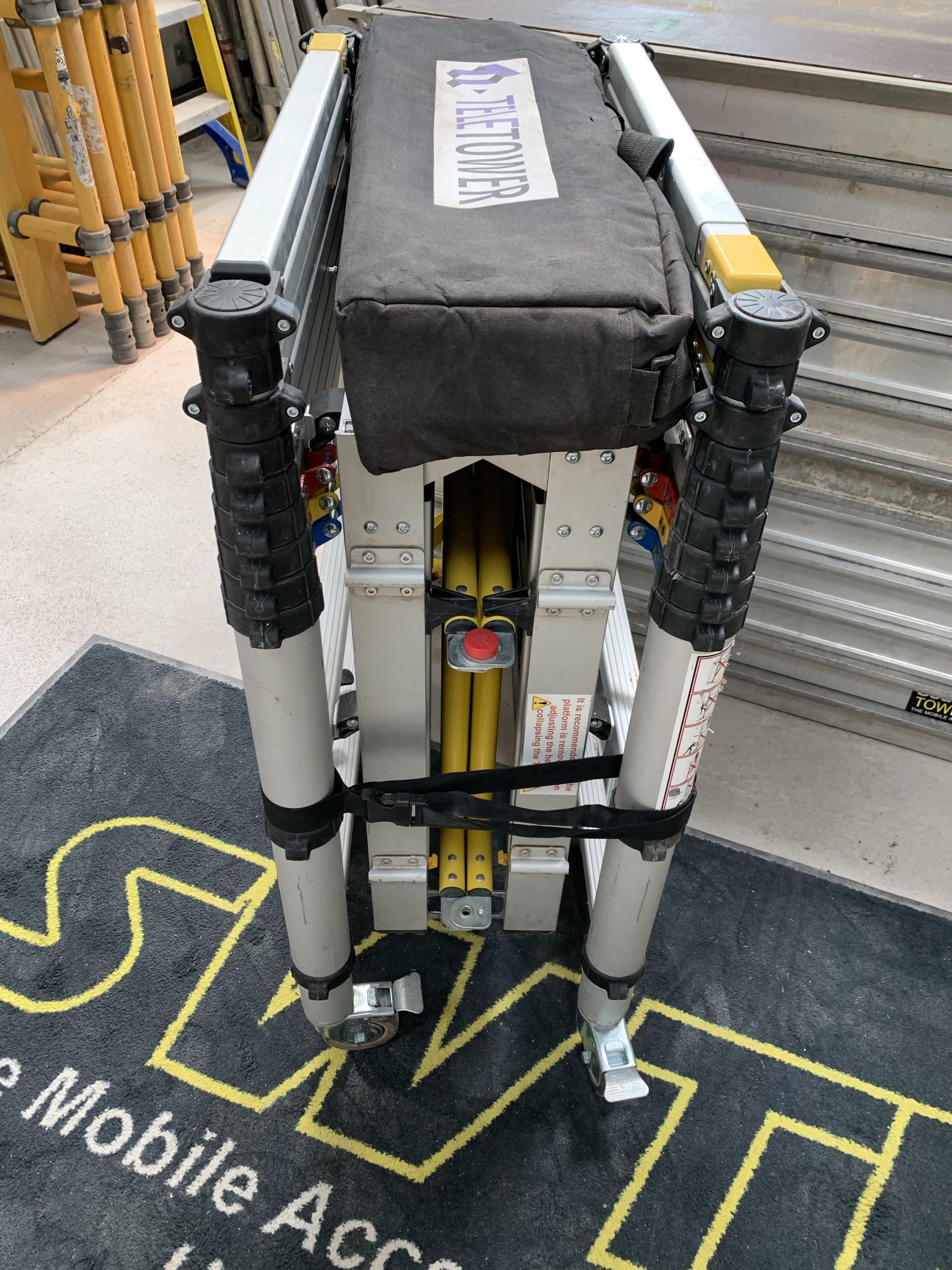 Teletower 4.0m w/h Telescopic Pop Up Scaffold Tower – SWTH Access