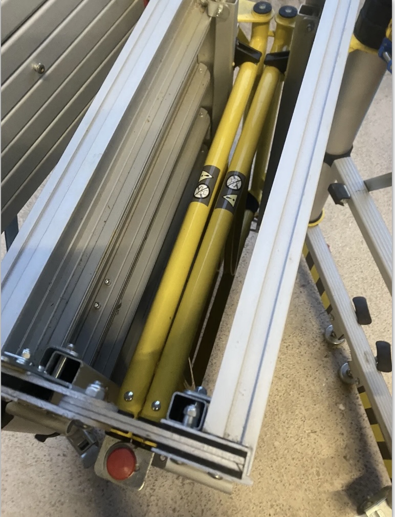 Teletower 4.0m w/h Telescopic Scaffold Tower (Ex Demo) – SWTH Access