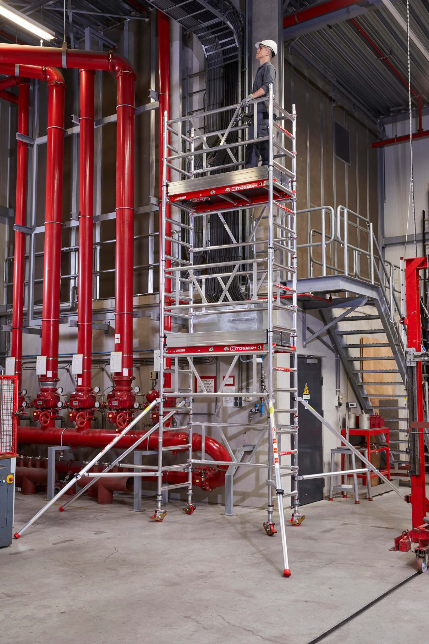 Mi-Tower One Person Build Aluminium Scaffold Tower (750mm Width) – SWTH ...