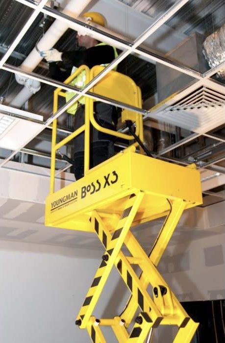 Boss X3 & X3X ‘Confined Space’ Push Along Scissor Lift – SWTH Access