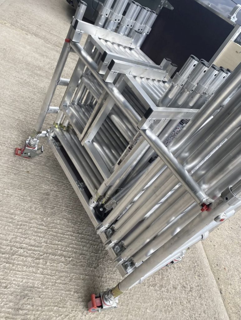 6.1m Working Height UTS One Man Build Scaffold Tower – SWTH Access