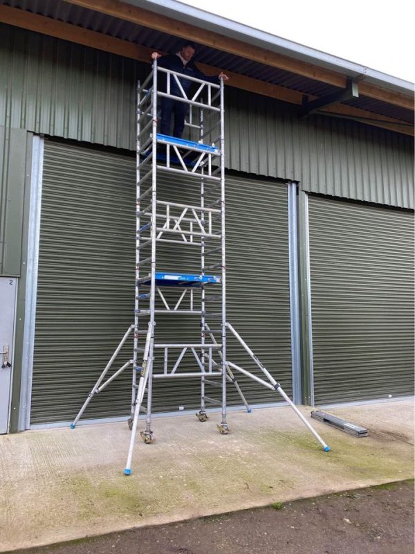 Mi-Tower 6.0M Aluminium One Man Scaffold Tower System (Used) – SWTH Access