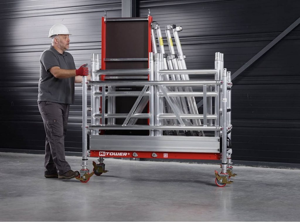 Mi-Tower PLUS 1-2 Person Build Aluminium Scaffold Tower (750mm Width ...
